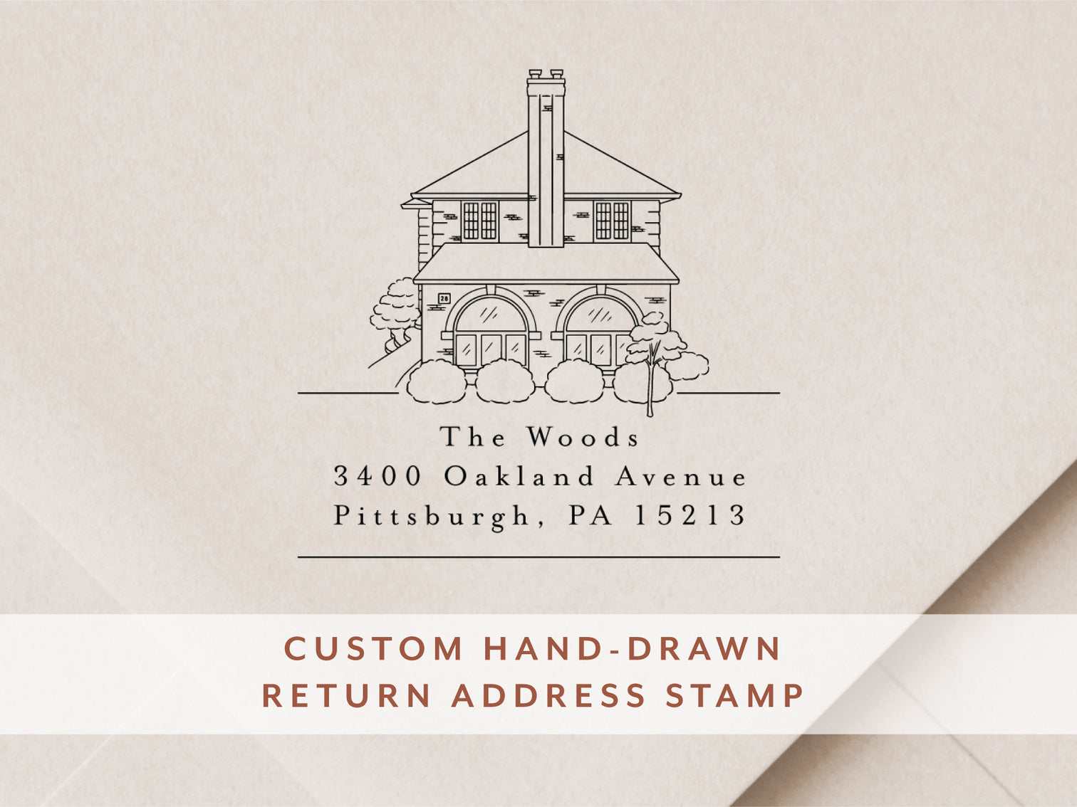 Custom Wedding Stationery and Return Address Stamps – Fresh Cut Prints